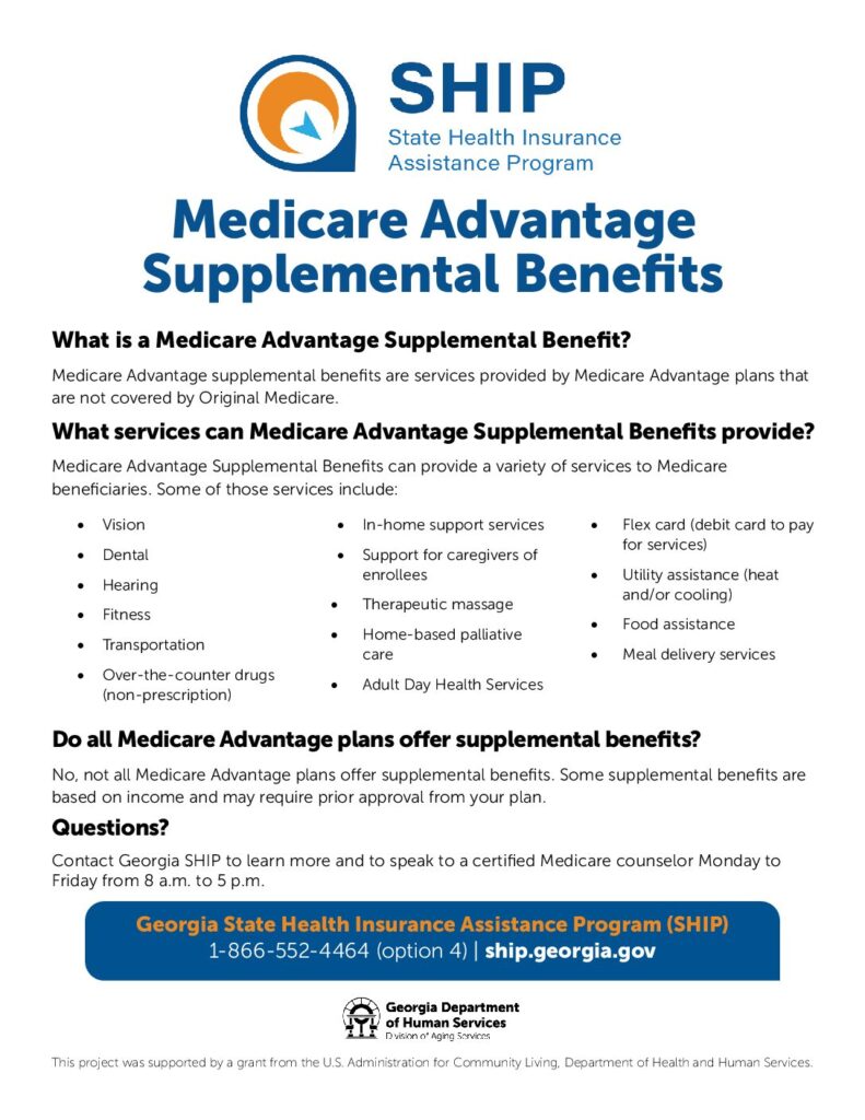 Georgia SHIP (State Health Insurance Assistance Program) - Athens ...